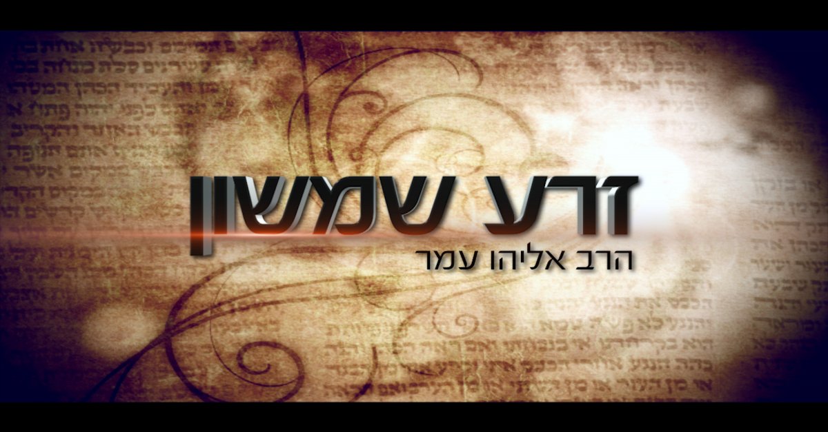 דבר תורה וסגולה מיוחדת לפרשת כי תצא מספר זרע שמשון הידברות