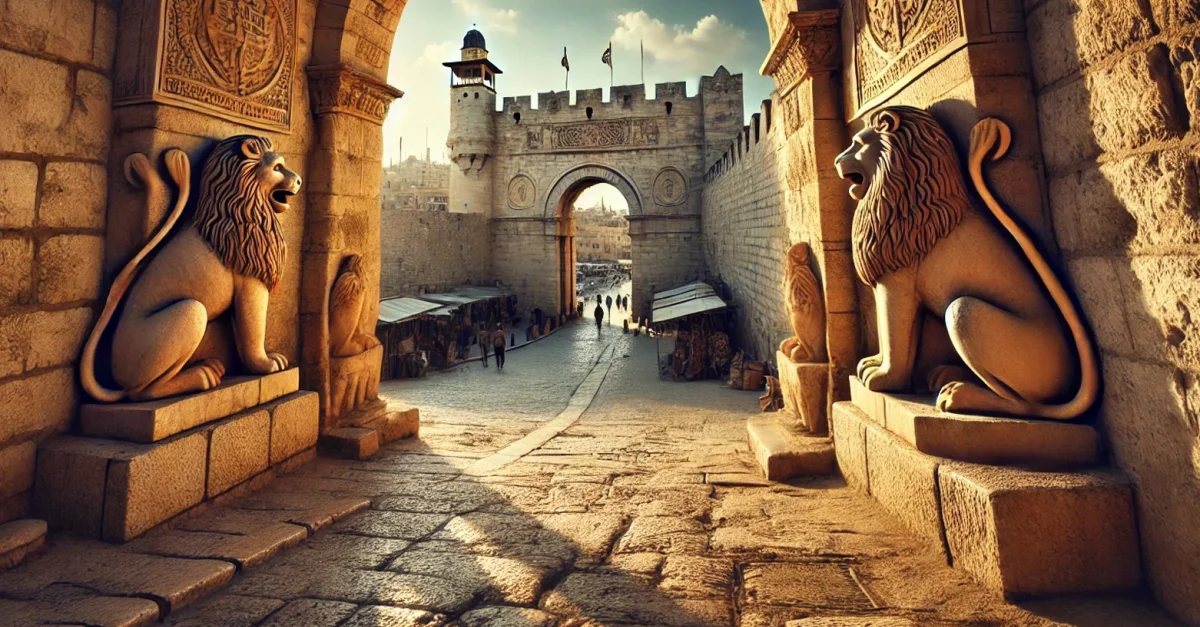 Unveiling the Lions Gate in Jerusalem: A Historical Journey - Hidabroot
