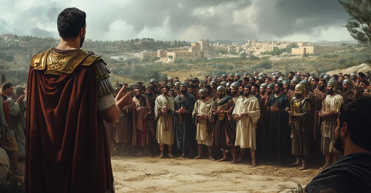 The Roman Governor Who Saved the Beit HaMikdash - Hidabroot
