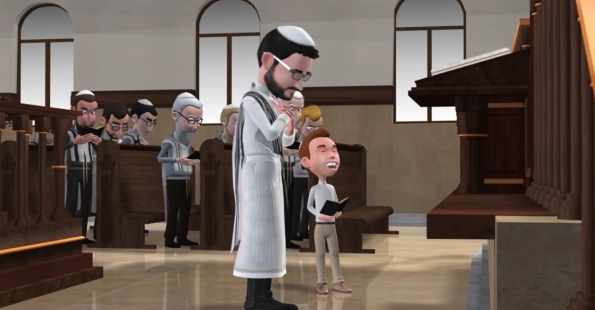 מיכה גמרמן במחרוזת ימים נוראים עם קליפ אנימציה מרהיב הידברות