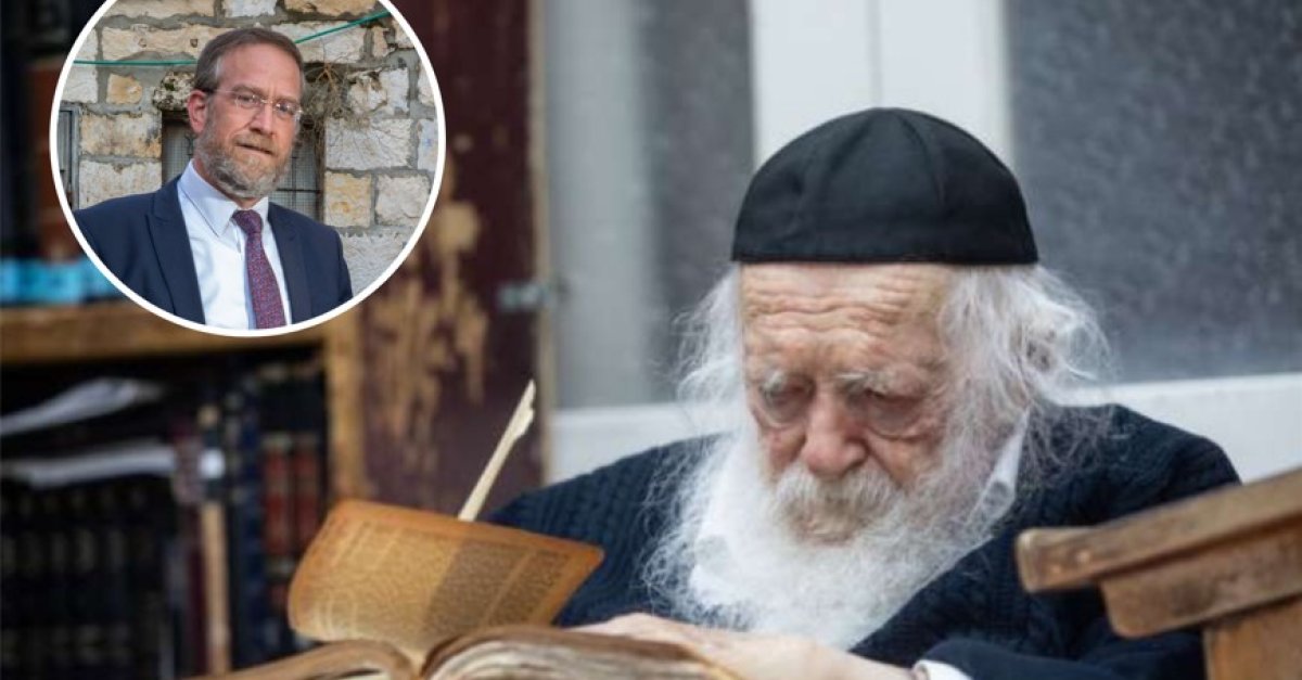 מלאך הגר עם בני תמותה טור פרידה של חכ יצחק פינדרוס ממרן שר התורה